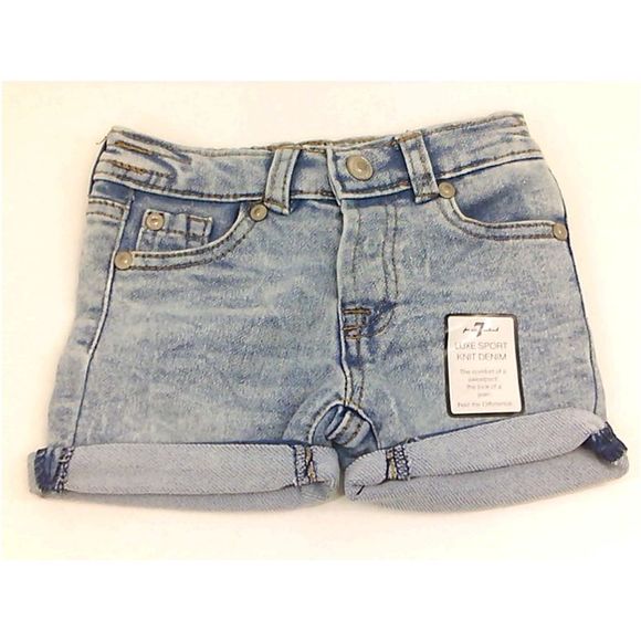 7 For All Mankind | Bottoms | 7 For All Mankind Baby Girl Short Bottom ...